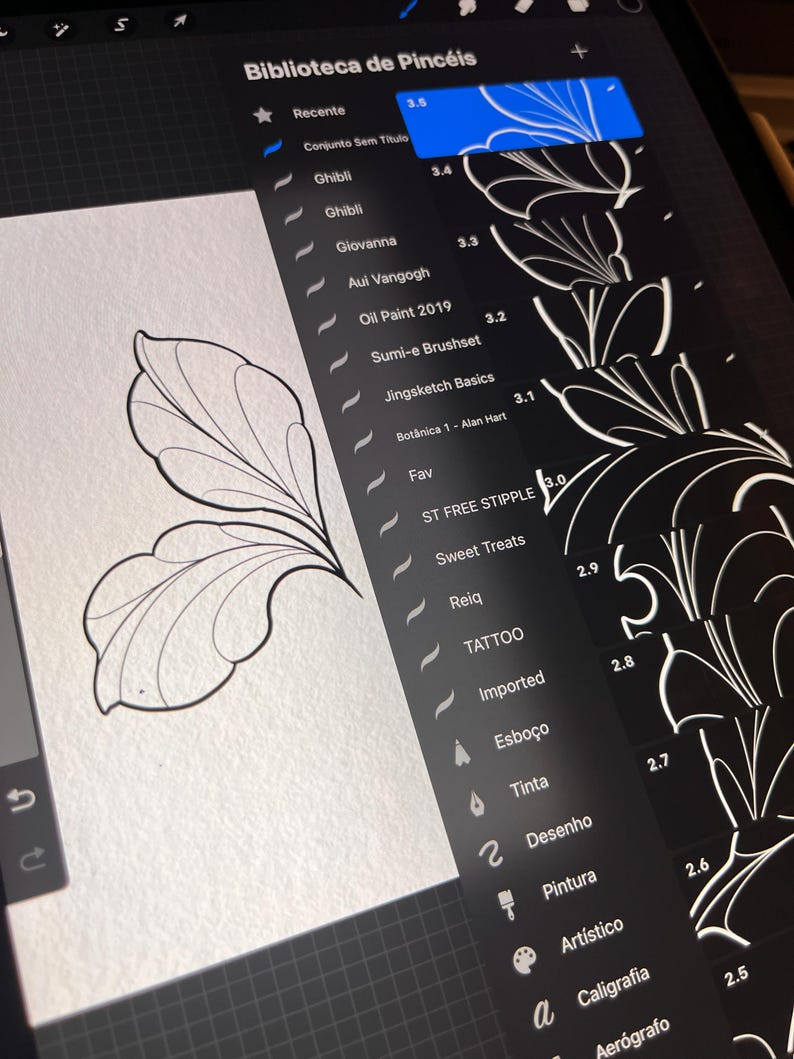Procreate Leaf Brushes – 25 Handcrafted Brushes for Nature-inspired Art ...