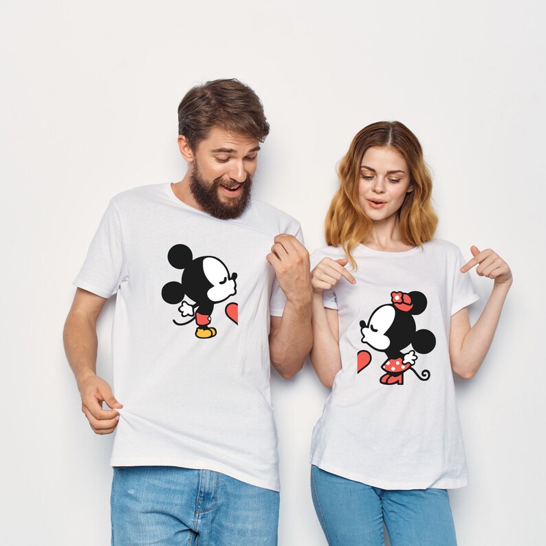 Mickey and Minnie Mouse Clipart Bundle - 150+ PNG SVG Files (digital ...