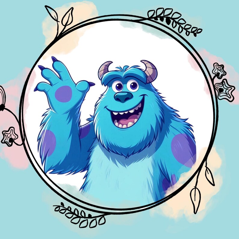Monsters Sulley PNG - Mike Sully SVG PNG Clipart Bundle,monsters Inc ...