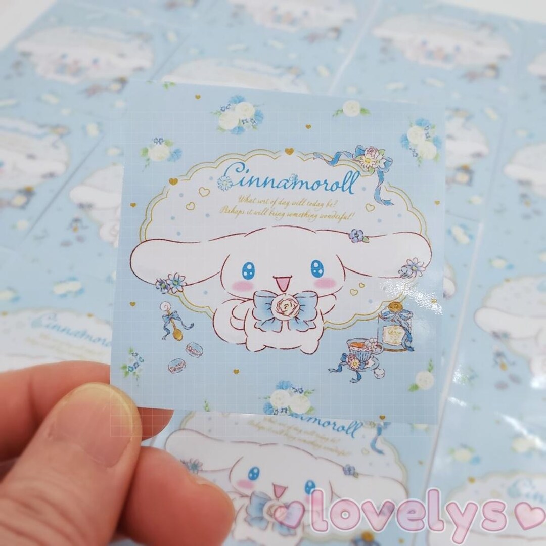 20 Pcs Unicorn Pastel Cinnamoroll Square Stickers, Whimsical Sweet Sticker Lot, Kawaii Sticker ...