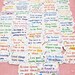 50 Pcs Inspirational Quote Stickers, Spiritual, Pep Talk, Message ...