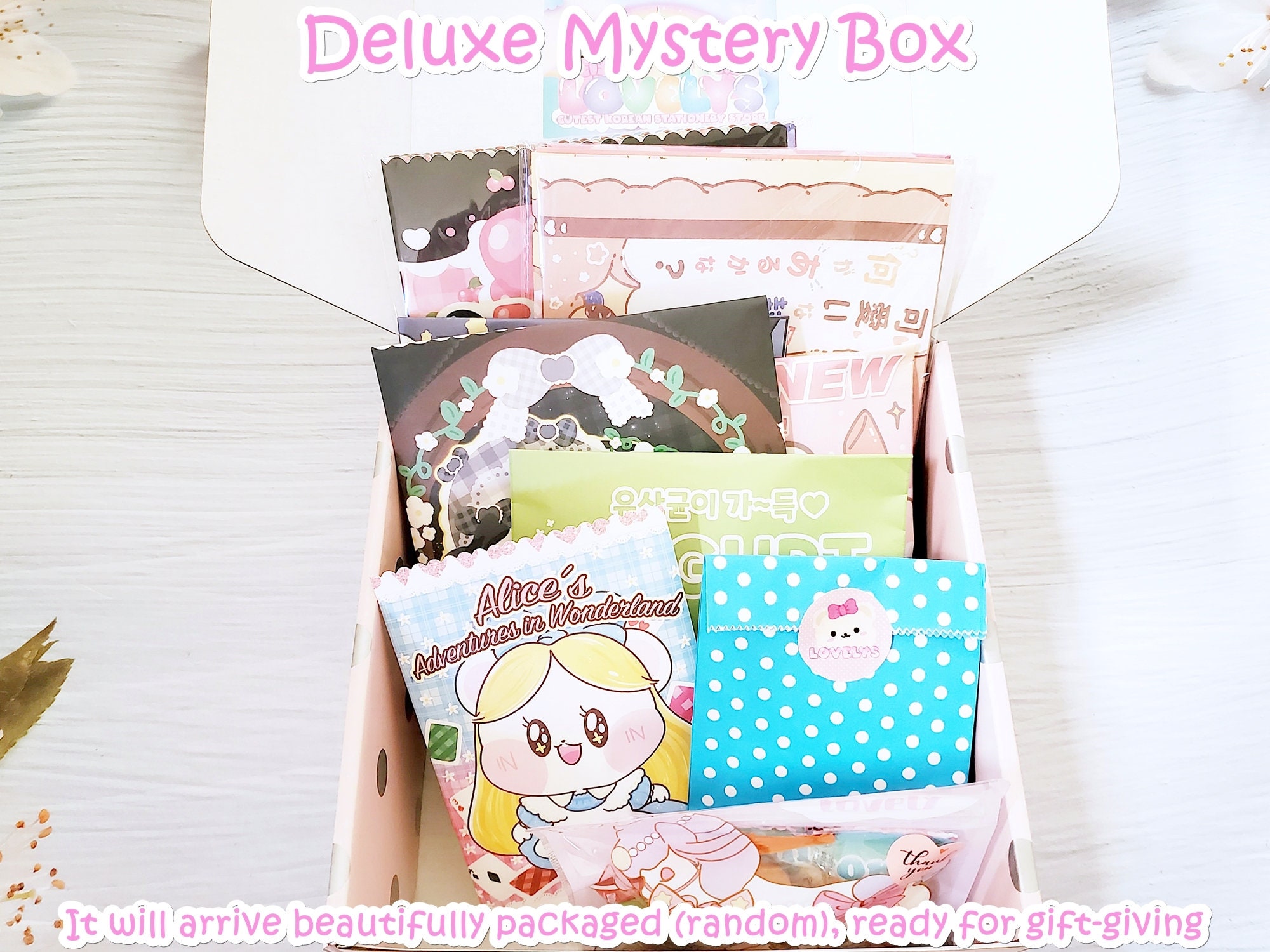 Mystery Surprise Random Box, Blind Box, Bundle, Korean Stickers ...