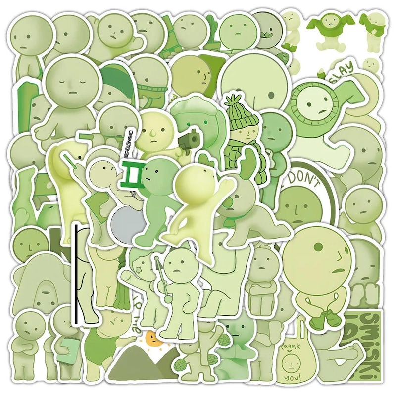 Sticker Sheet Smiski - Etsy UK