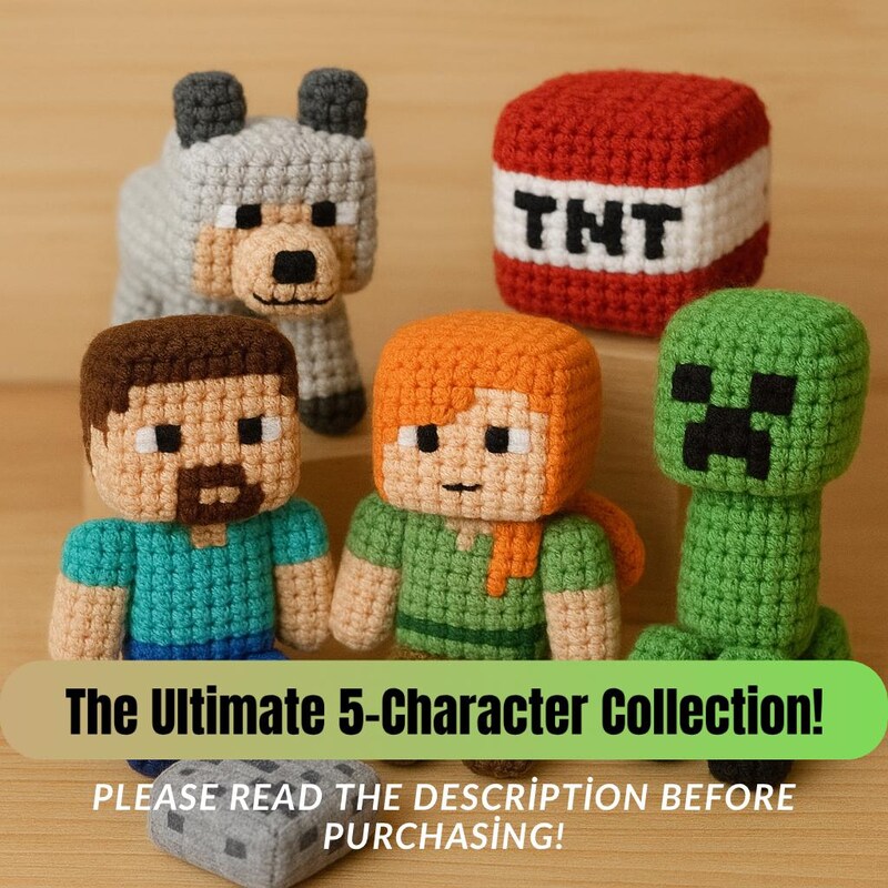 Roblox Crochet Patterns - Etsy