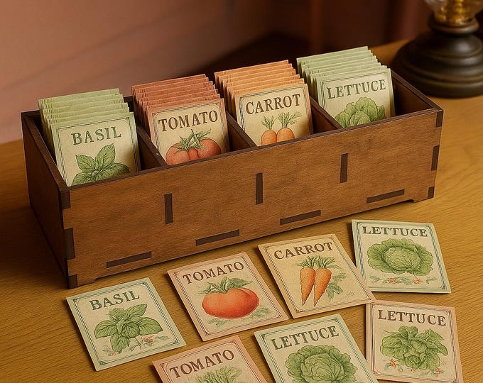 Seed Packet Holder - Etsy Canada