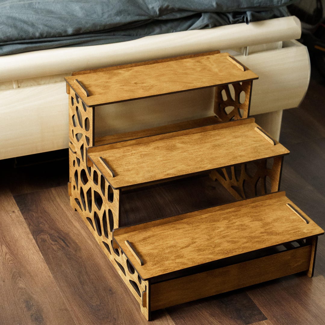 Pet Steps Wood, Dog Steps, Dog Stairs, Pet Stairs, Wooden Dog Steps ...