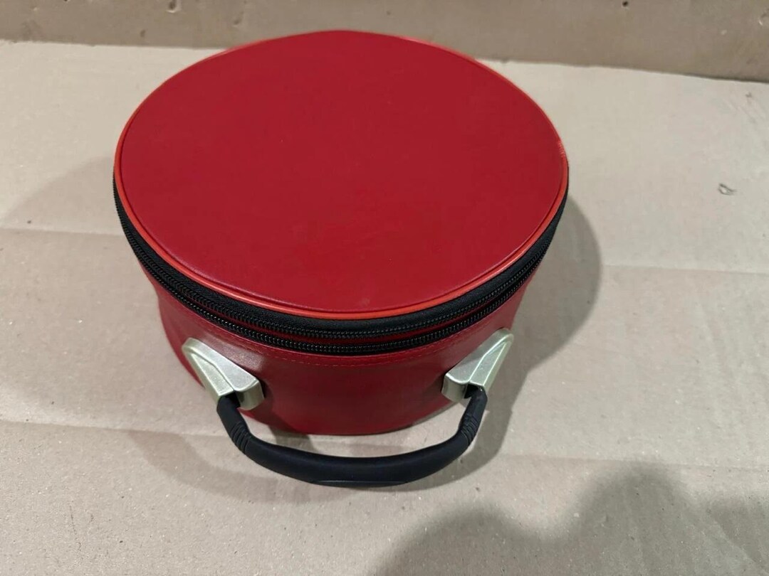Red Masonic Cap Case | Freemason Hat Carry Box Scottish Rite Crown Cap ...