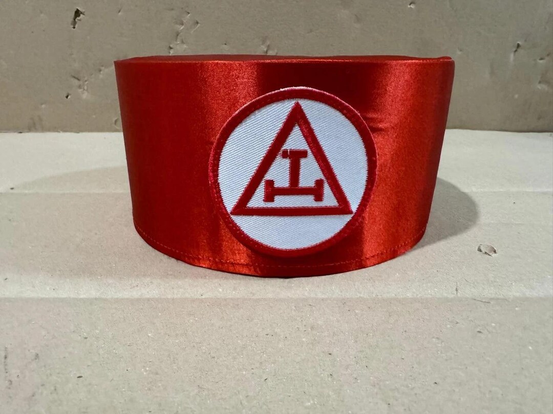 Royal Arch Masons Members Crown | Masonic RAM High Priest Cap ...