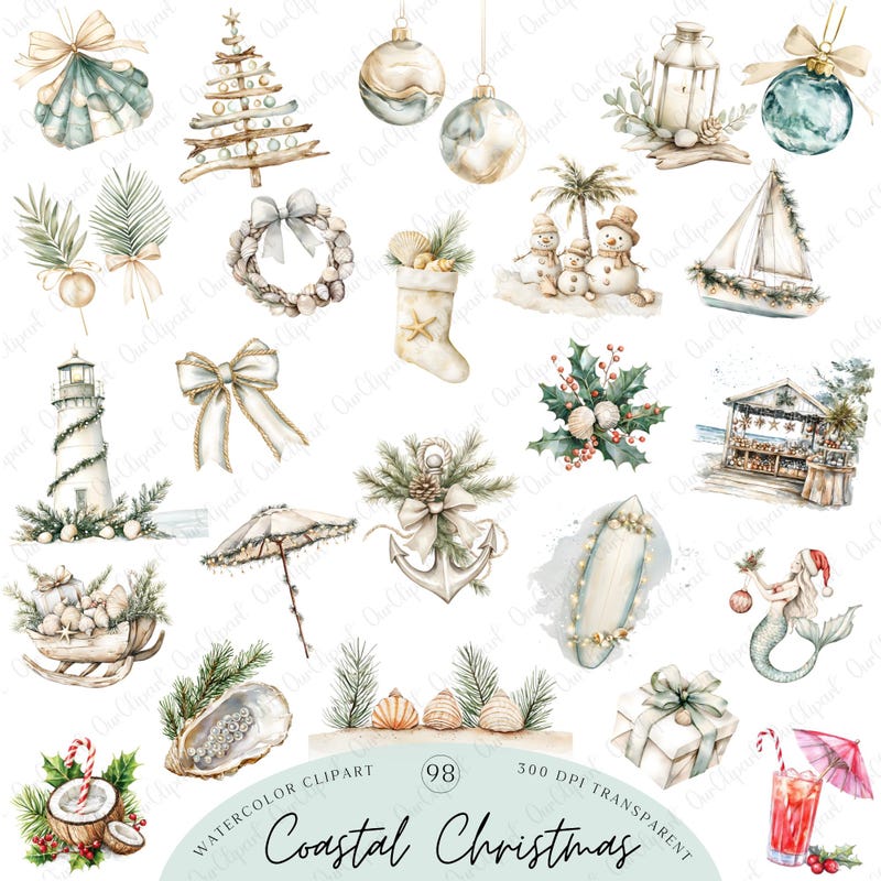 Coastal Christmas - Etsy