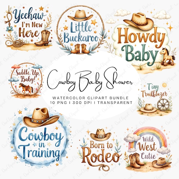 Western Baby Svg - Etsy