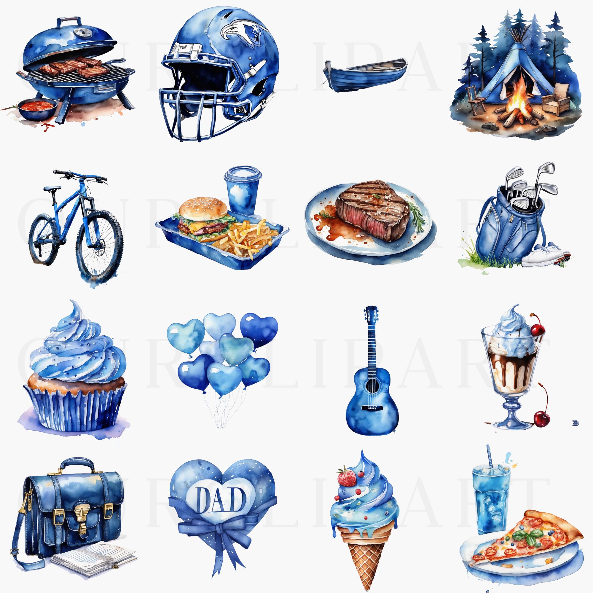 Father's Day Watercolor Clipart, Father's Day Png, Father and Child Art ...