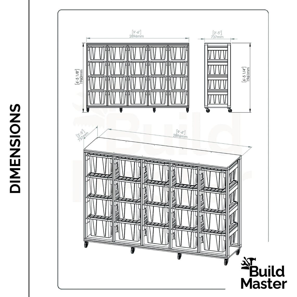 Tote Storage Shelves | Wooden Tote Holder | Diy Storage Shelf | Storage ...