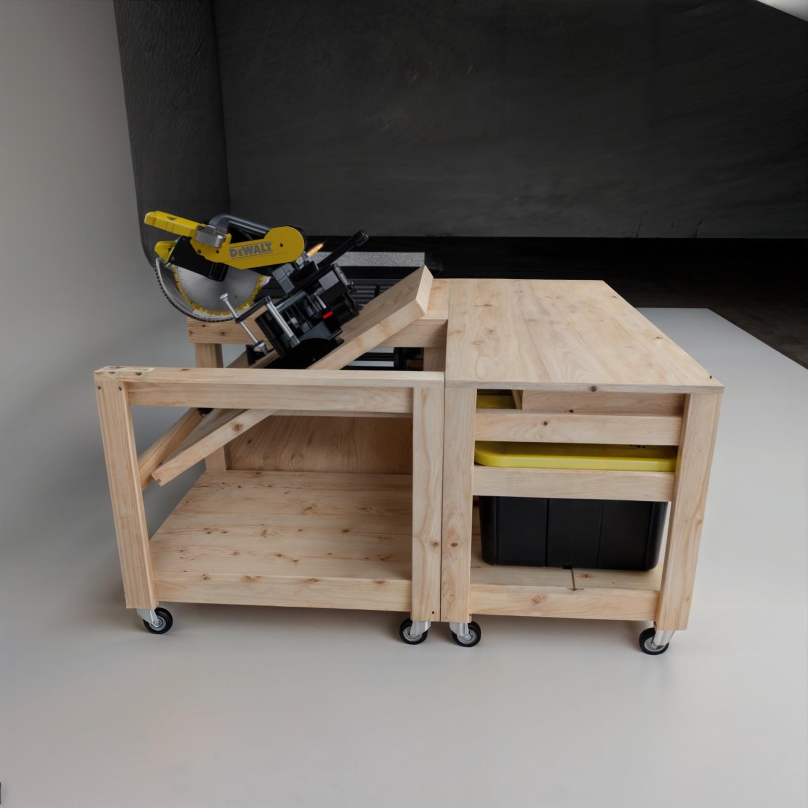 Table Saw Workbench | Miter Saw Workbench | Tote Workbench | Workbench ...