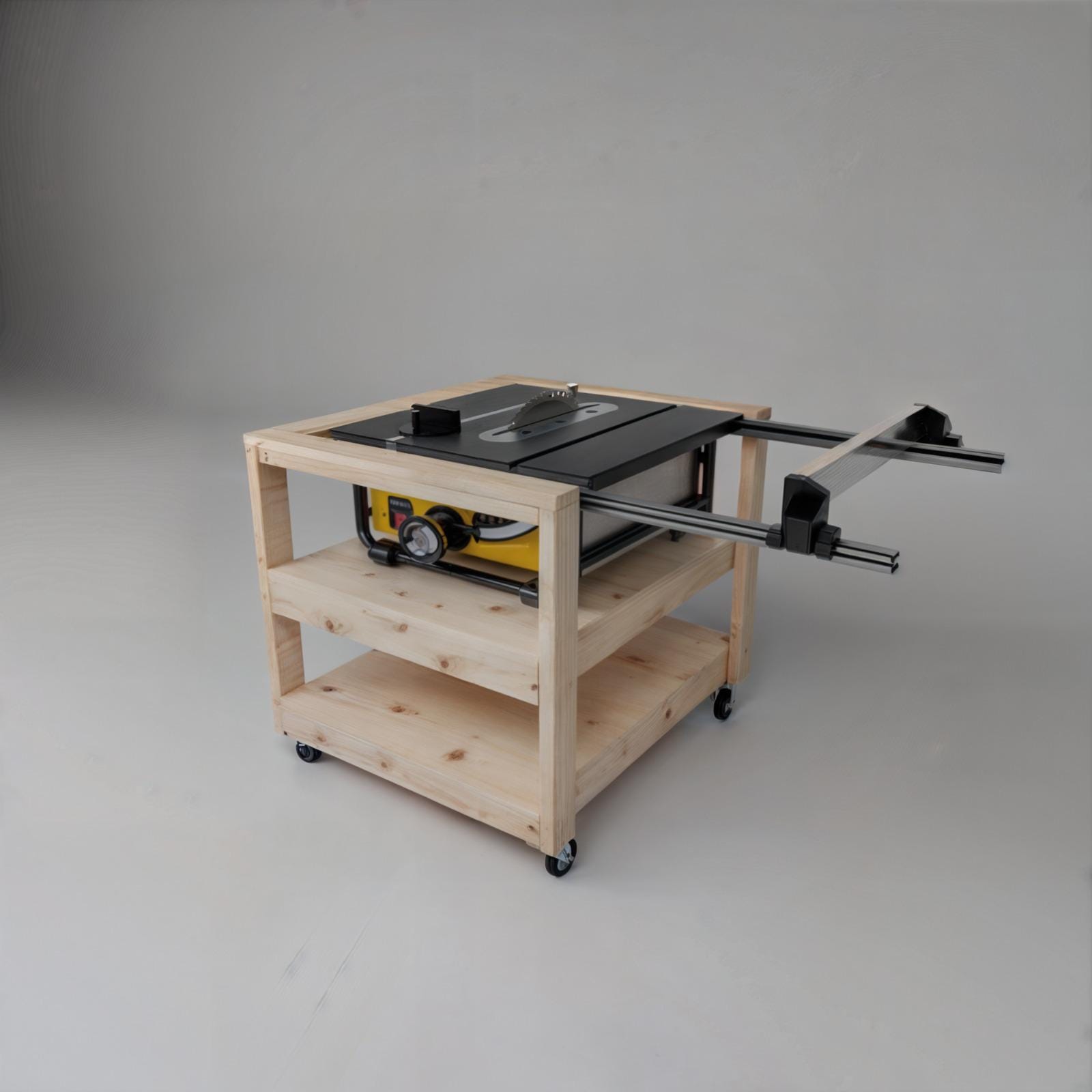 Table Saw Workbench | Wood Working Plans | Workbench Plans | Table Saw ...