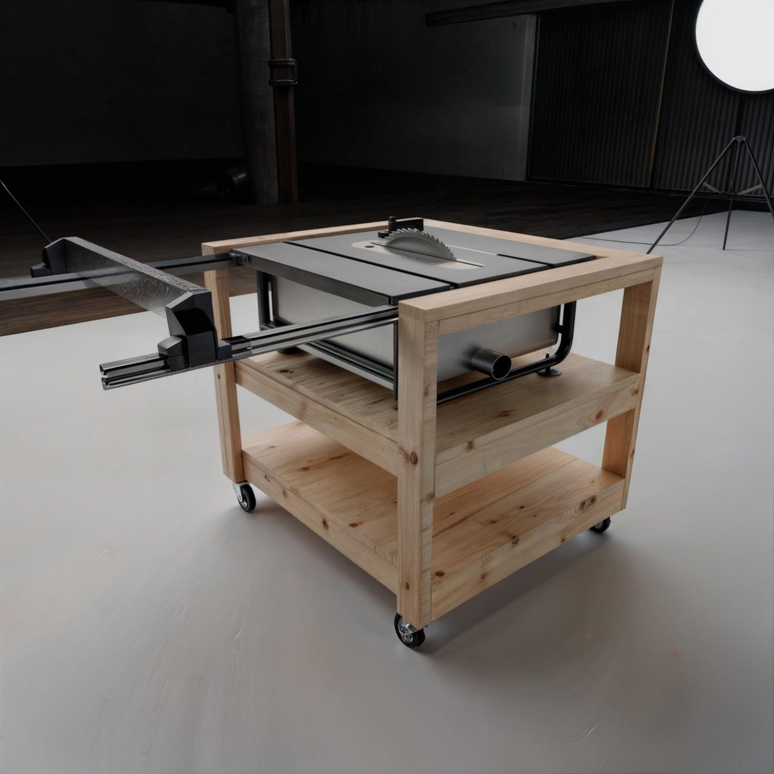 Table Saw Workbench | Wood Working Plans | Workbench Plans | Table Saw ...