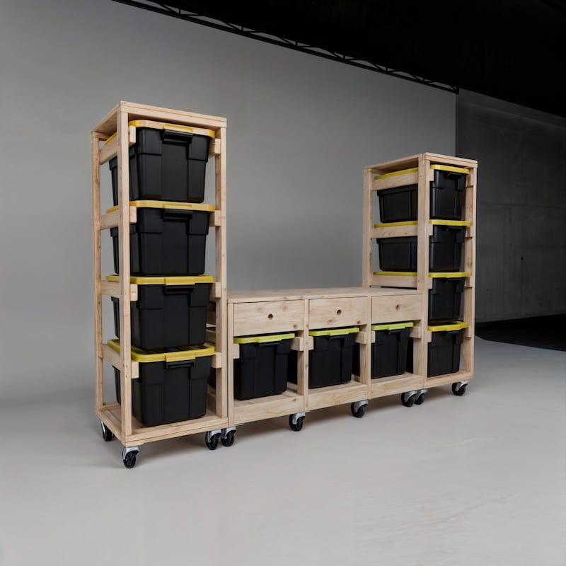 Wood Plans Shelf System - Etsy UK