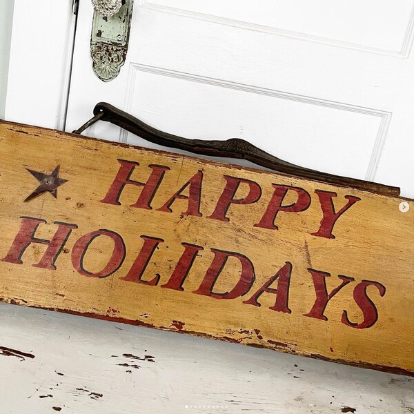 Vintage Wood Sign - Etsy