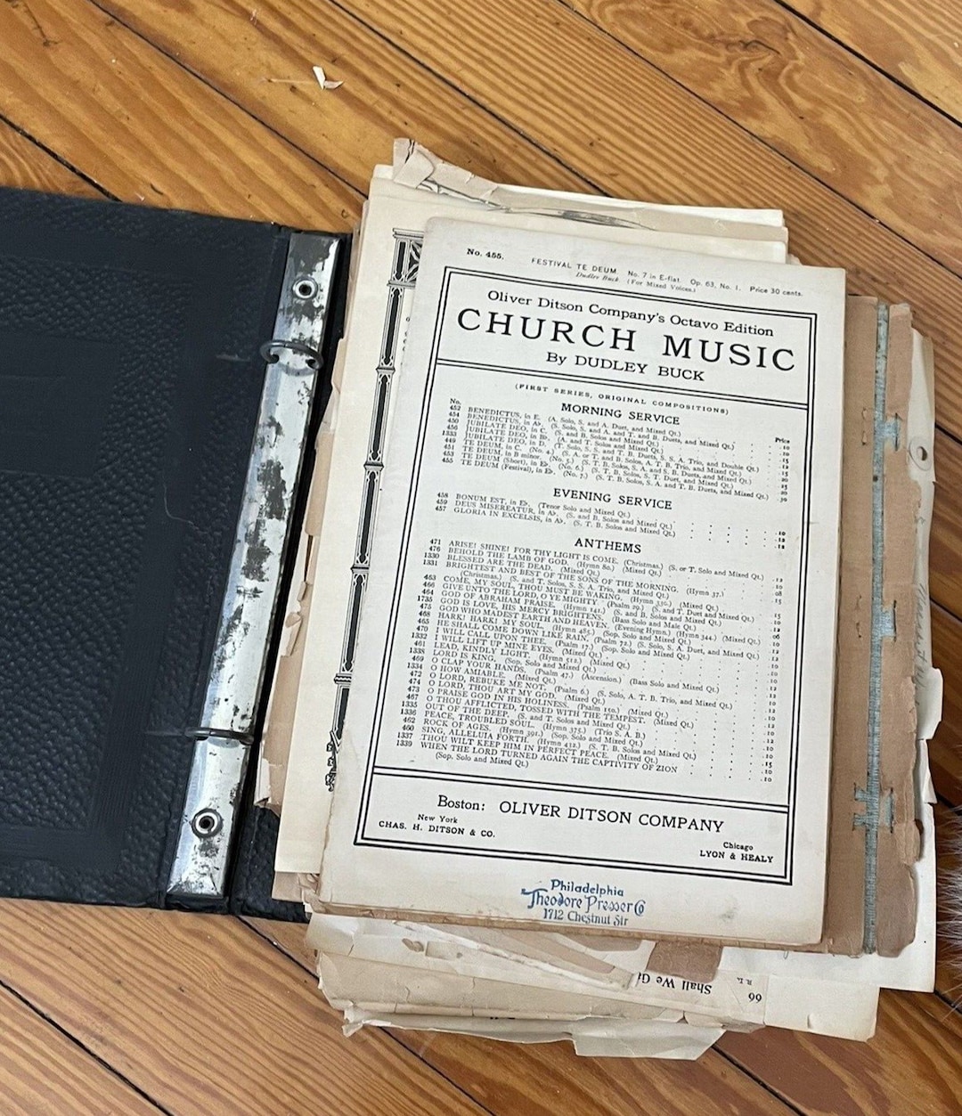 Vintage Antique Sheet Music Church Hymnal Binder Shabby Crafting 2 Pounds LOT D - Etsy