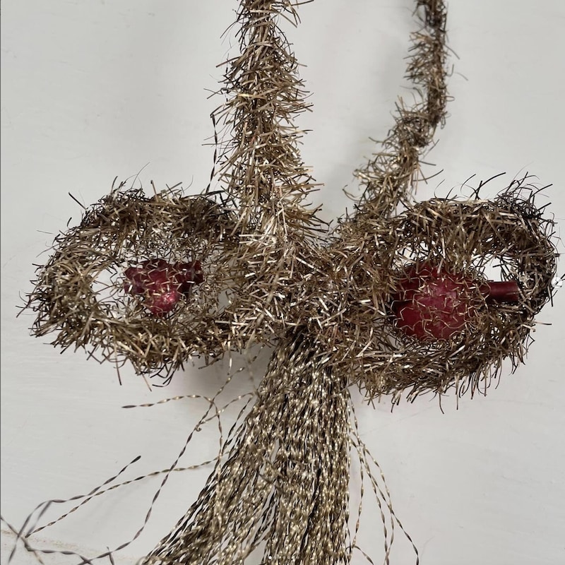 Vintage Tinsel Tassel - Etsy