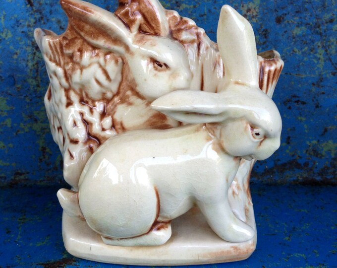 Vintage Mccoy Planter, Vintage Mccoy, Vintage Planter, Mccoy Rabbit ...