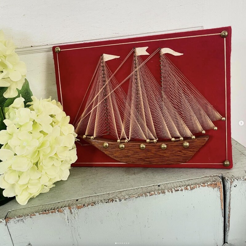 Vintage String Art - Etsy