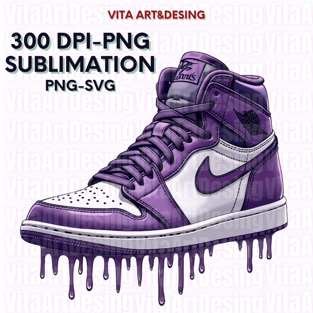 Dripping Sneaker Png,dripping Png,dripping Sneaker Clipart,sublimation ...