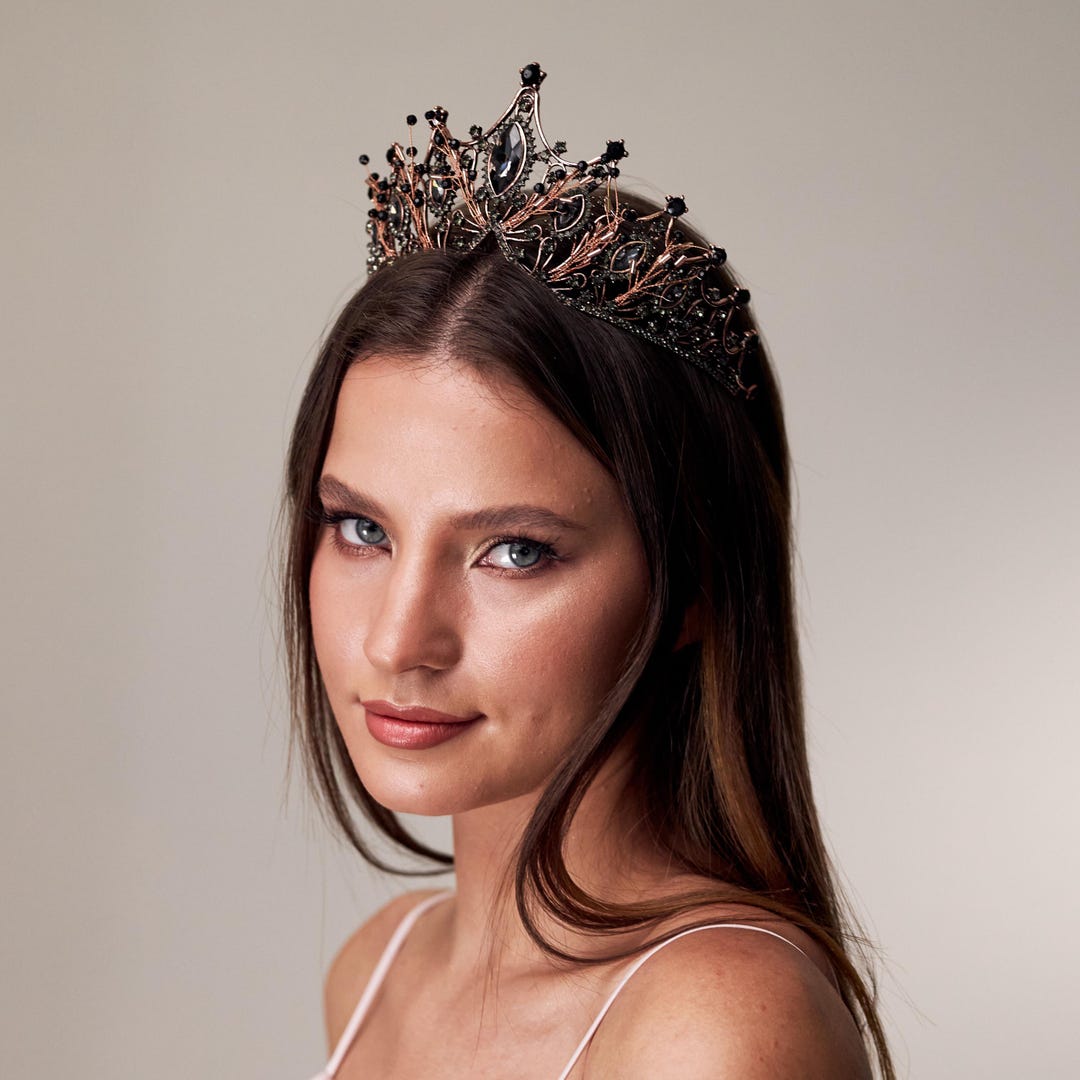 Evil Queen Tiara, Goth Tiara, Queen Tiara, Gothic Crown, Devil Crown ...