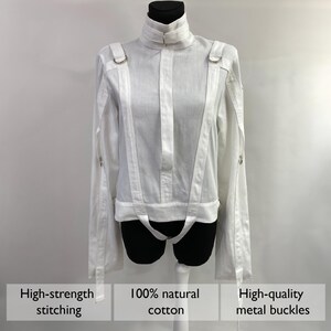 Heavy Duty Straitjacket, Bondage Jacket, Restraint Shirt, Bdsm Jacket ...