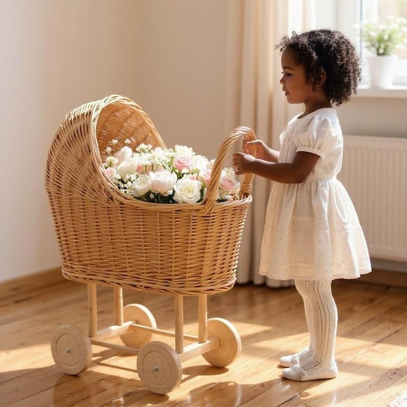 Wicker Toddler Carriage - Etsy