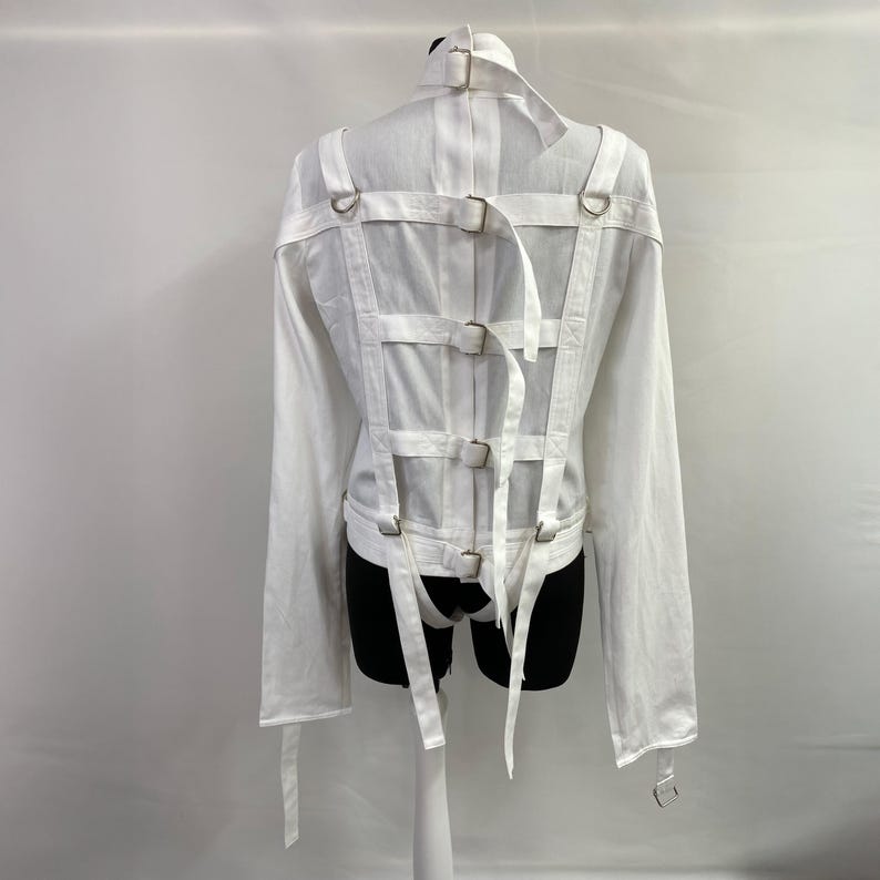 Heavy Duty Straitjacket, Bondage Jacket, Restraint Shirt, Bdsm Jacket ...