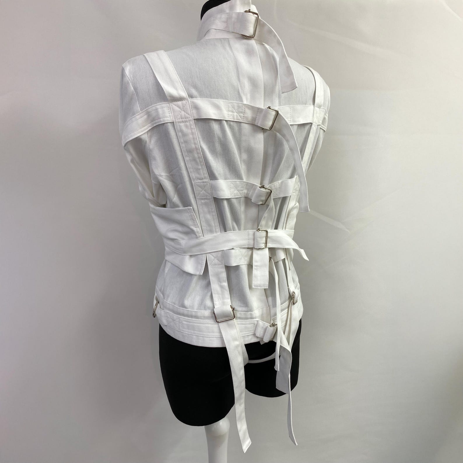 Heavy Duty Straitjacket, Bondage Jacket, Restraint Shirt, Bdsm Jacket ...