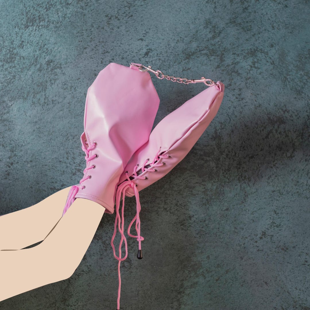 Leather Fist Mitts, Leather Mittens, Leather Wristcuff Restraints, Hand ...