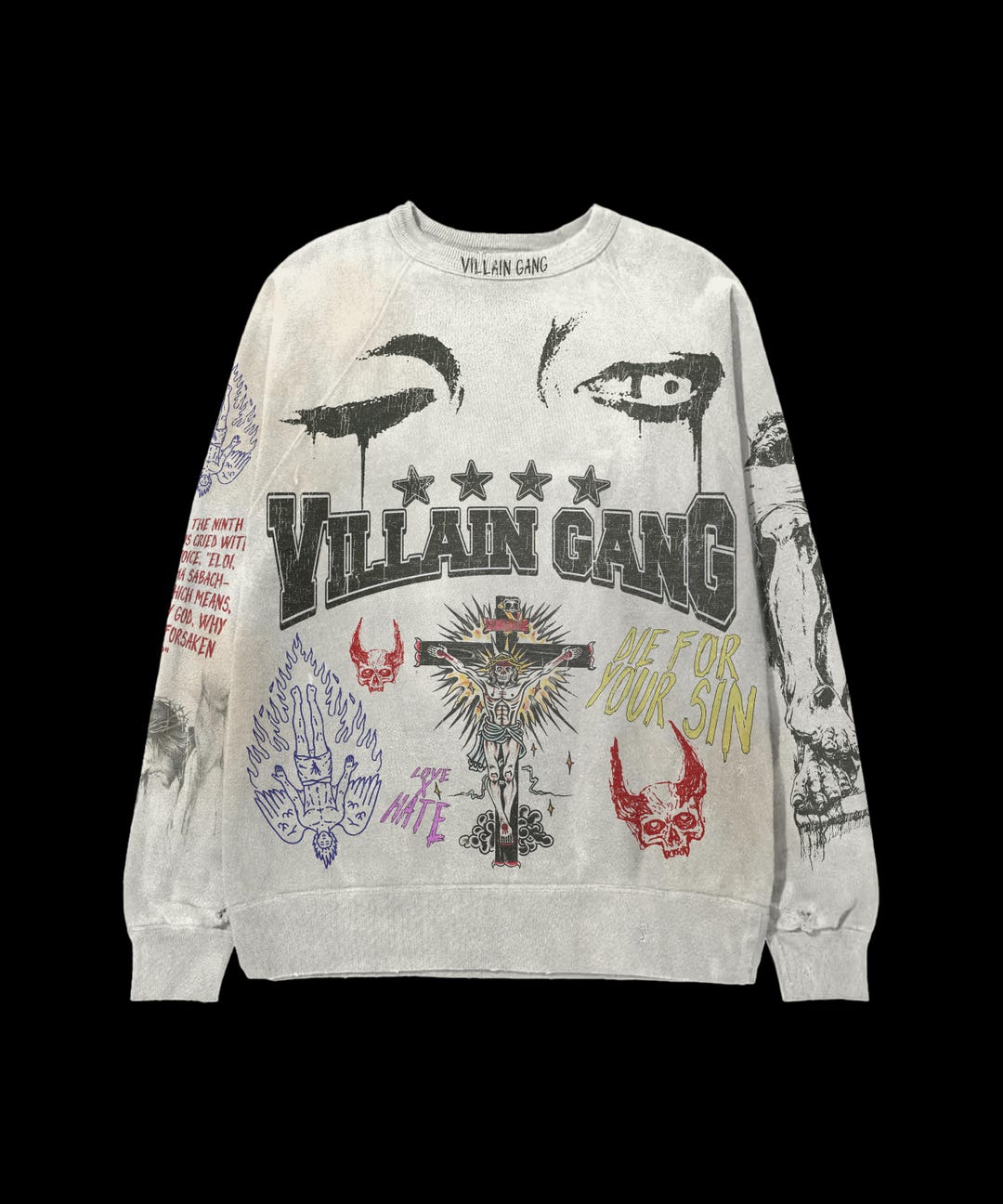 New Villain Gang Sweater - Etsy