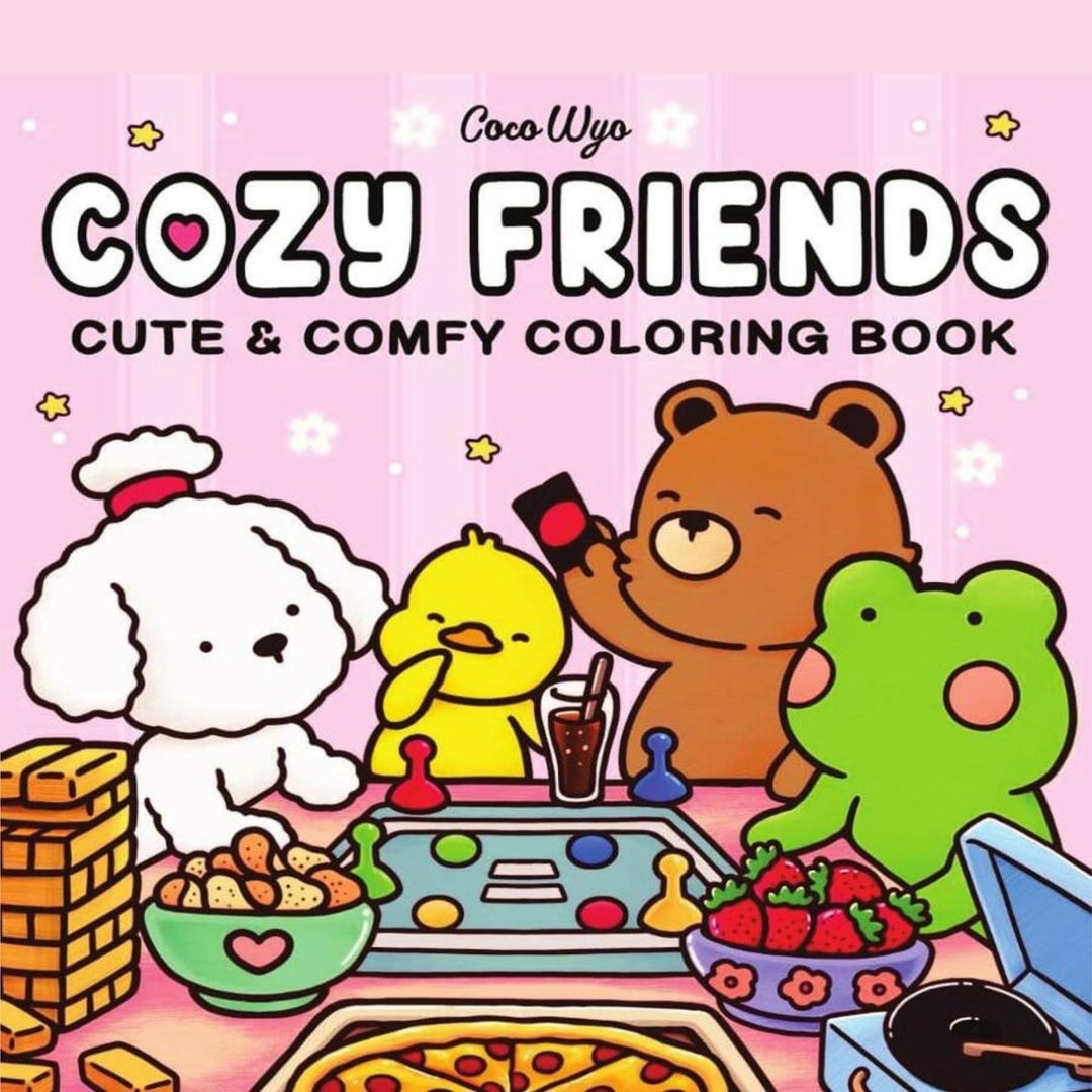 Cocowyo Coloring Book Download & Prints - Etsy
