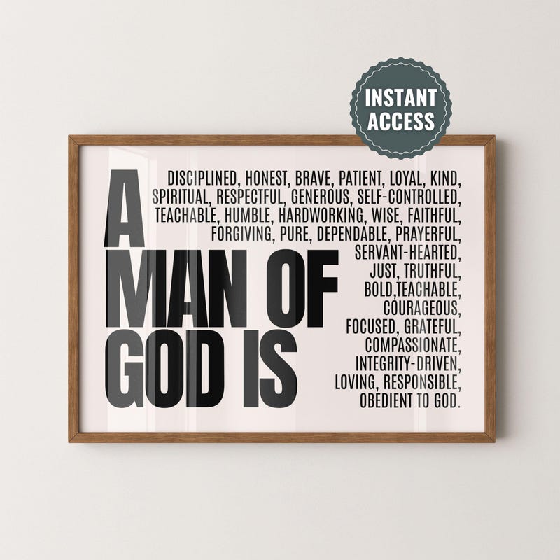 Modern Christian Art Men - Etsy