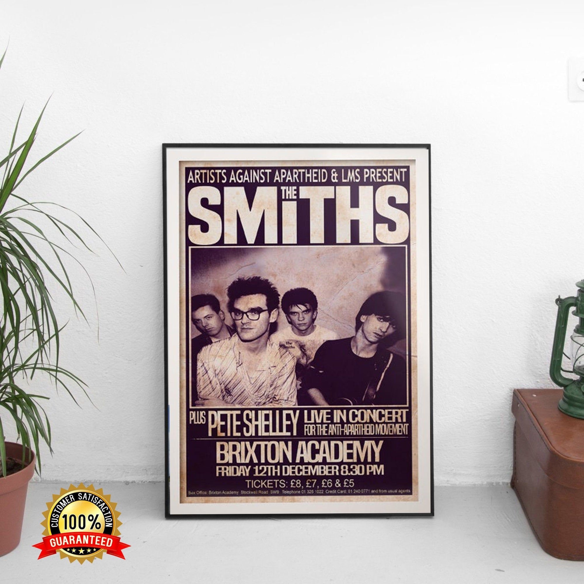 The Smiths Poster, The Smiths 1986 The Final Concert
