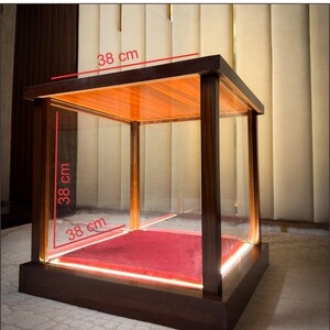 Custom Handmade Wrestling Belt Display Box/case | Wood UV Acrylic Led ...
