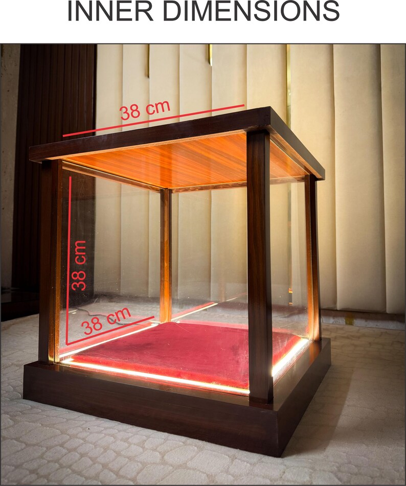 Custom Handmade Wrestling Belt Display Box/case | Wood UV Acrylic Led ...