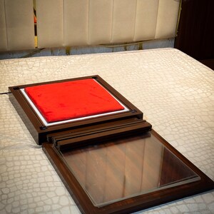 Custom Handmade Wrestling Belt Display Box/case | Wood UV Acrylic Led ...