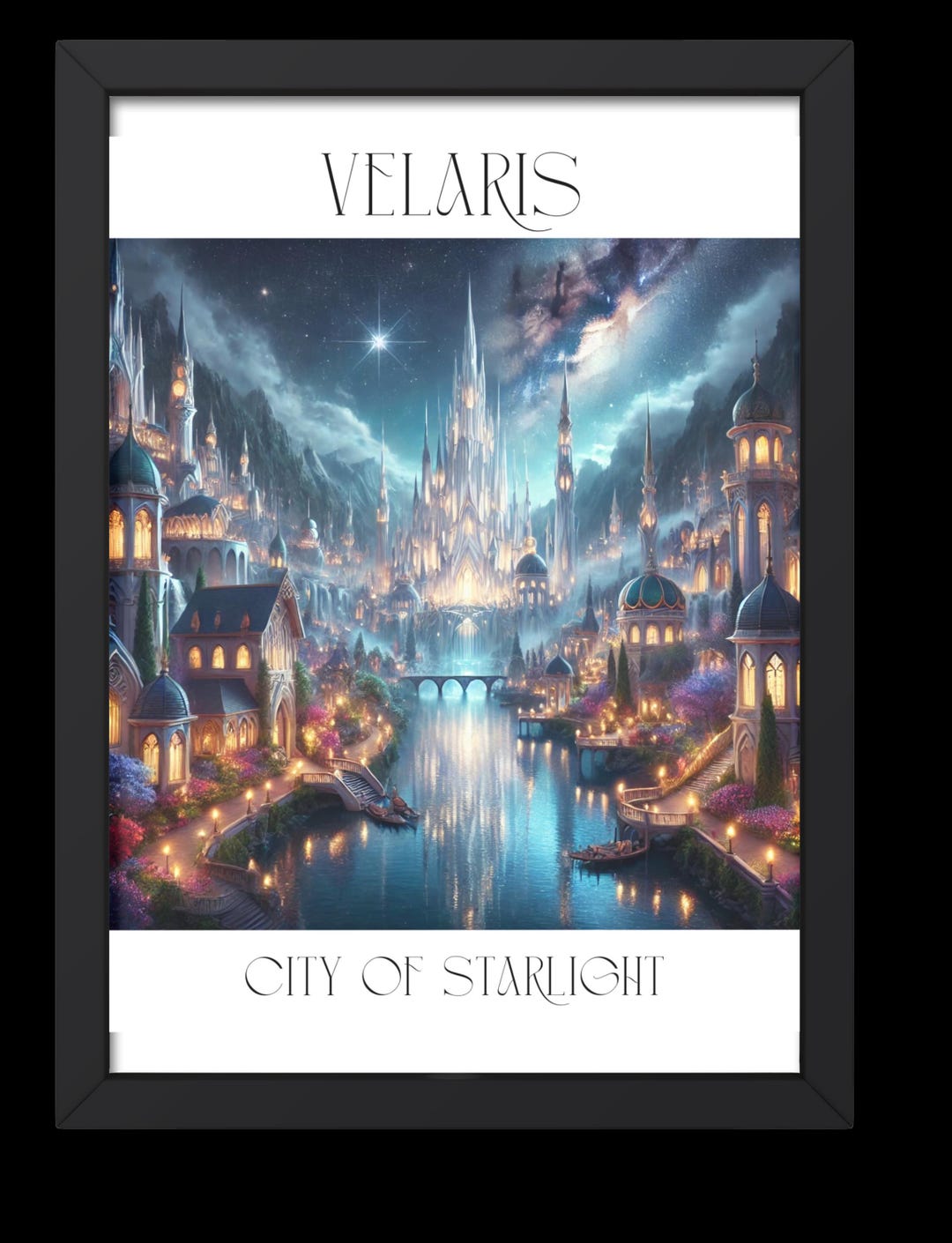 Romantasy Art Print, Digital Art Print, Romantasy ACOTAR, Velaris ...