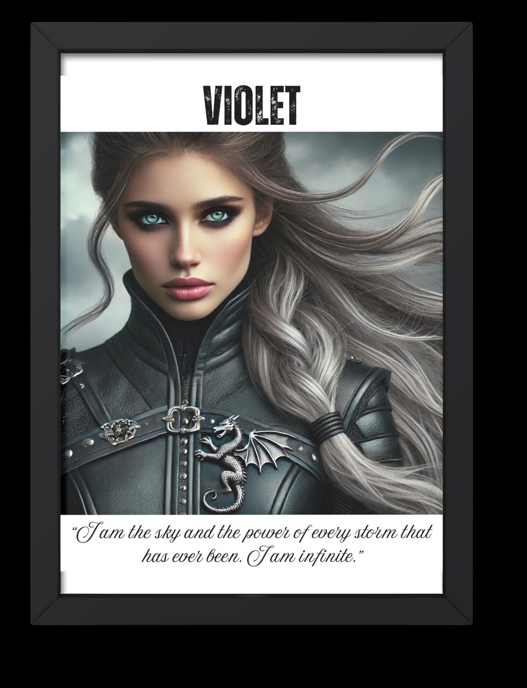 Romantasy Art Print, Digital Art Print Romantasy Violet Fourth Wing ...