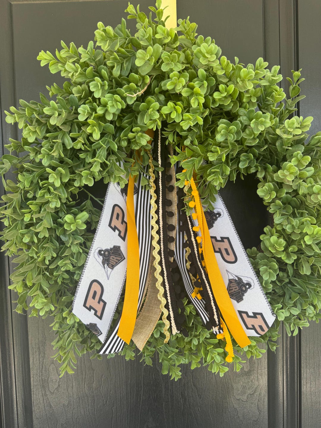 Purdue Boilmakers Hanging Ribbon Charms for Wreaths and Arrangements - Etsy
