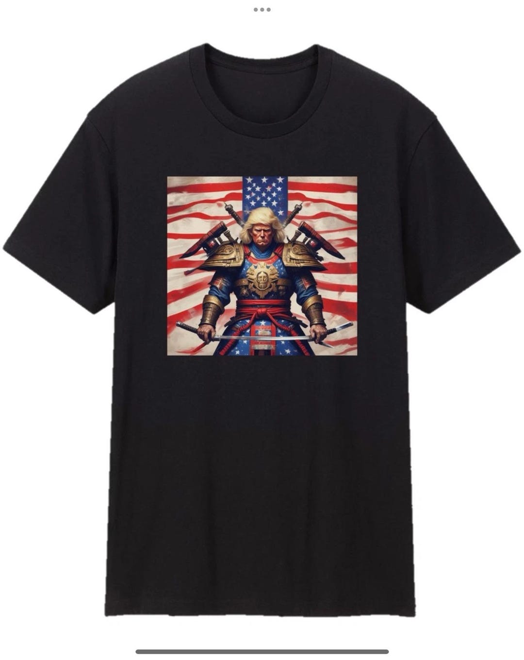 Donald Trump Samurai MAGA Ronin Trump Novelty DOGE USA Tee Shirt Size S ...