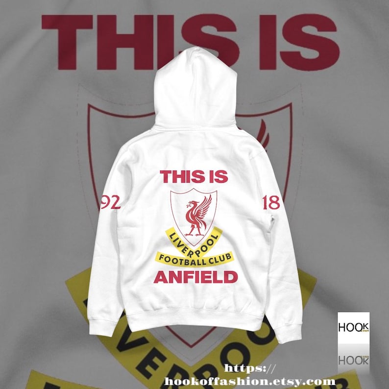 Liverpool FC Hoodie – Football Fan Sweatshirt – Unisex Soccer Hoodie ...