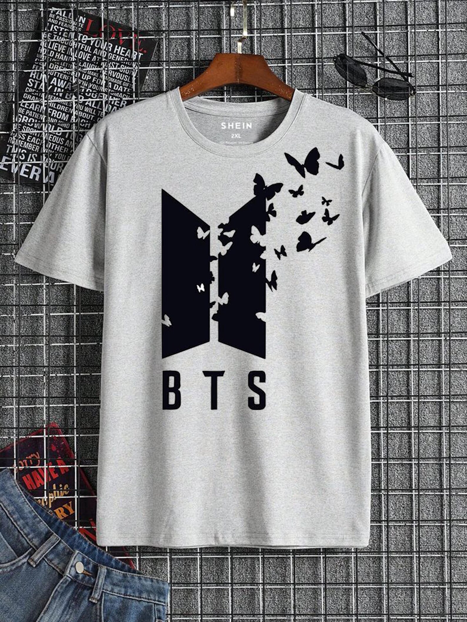 BTS K-pop T-shirt, Bangtan Boys Tee, Korean Music Fan Shirt, Army Merch ...