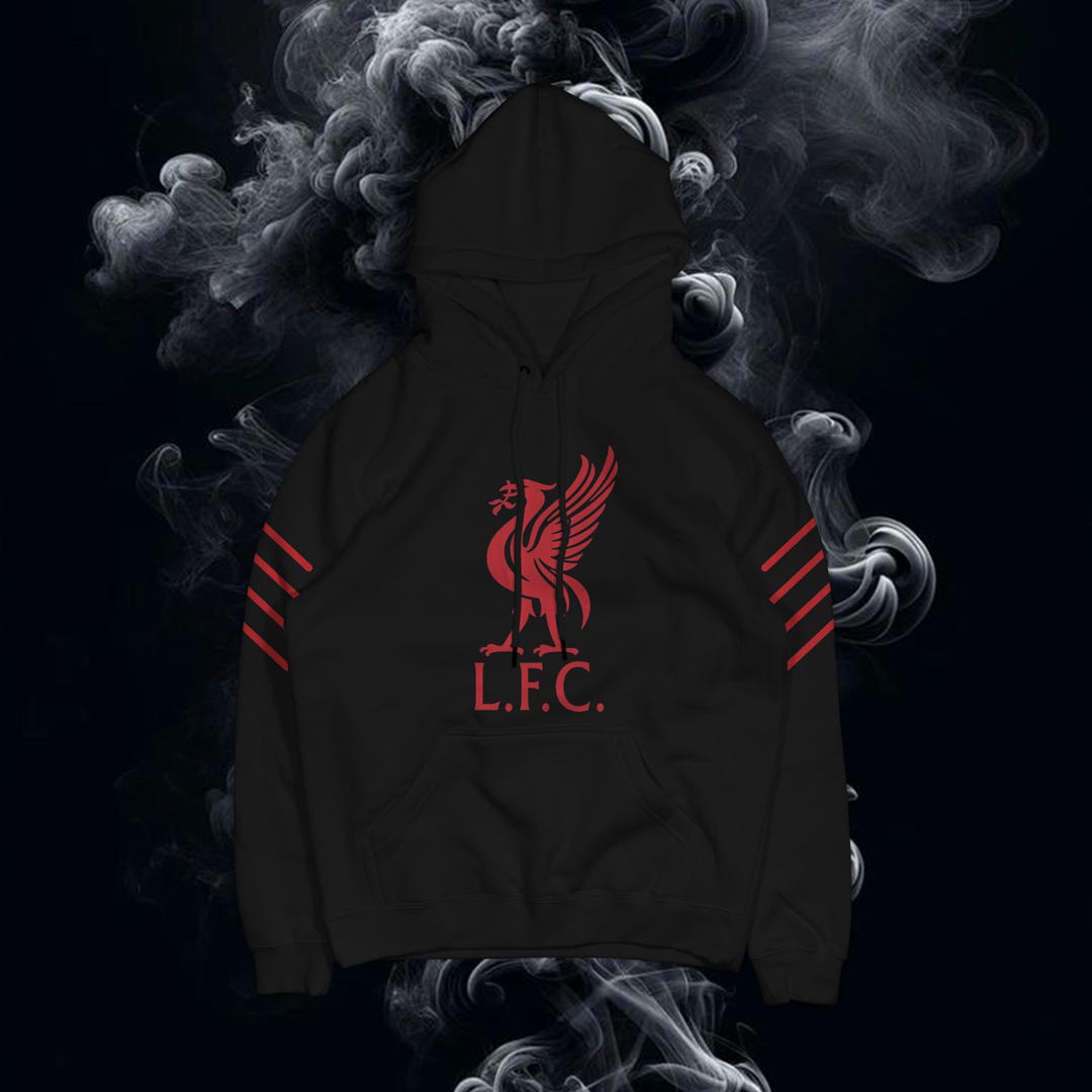 Liverpool FC Hoodie – Football Fan Sweatshirt – Unisex Soccer Hoodie ...