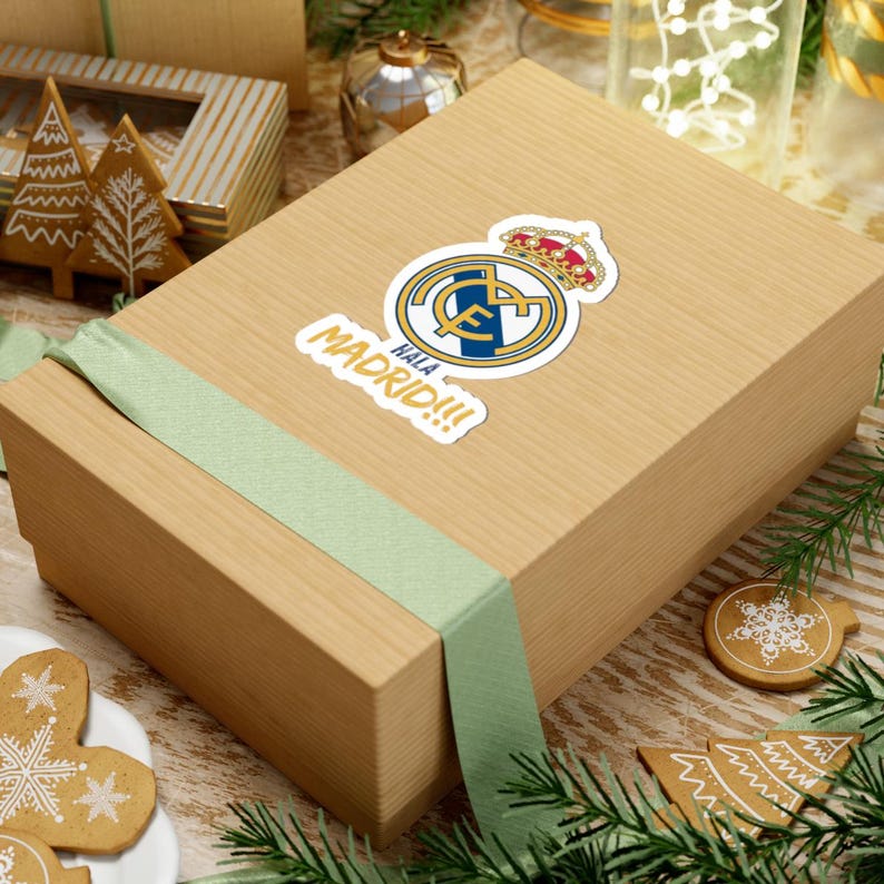 Real Madrid Crest Sticker | HALA MADRID! Vinyl Decal - Etsy