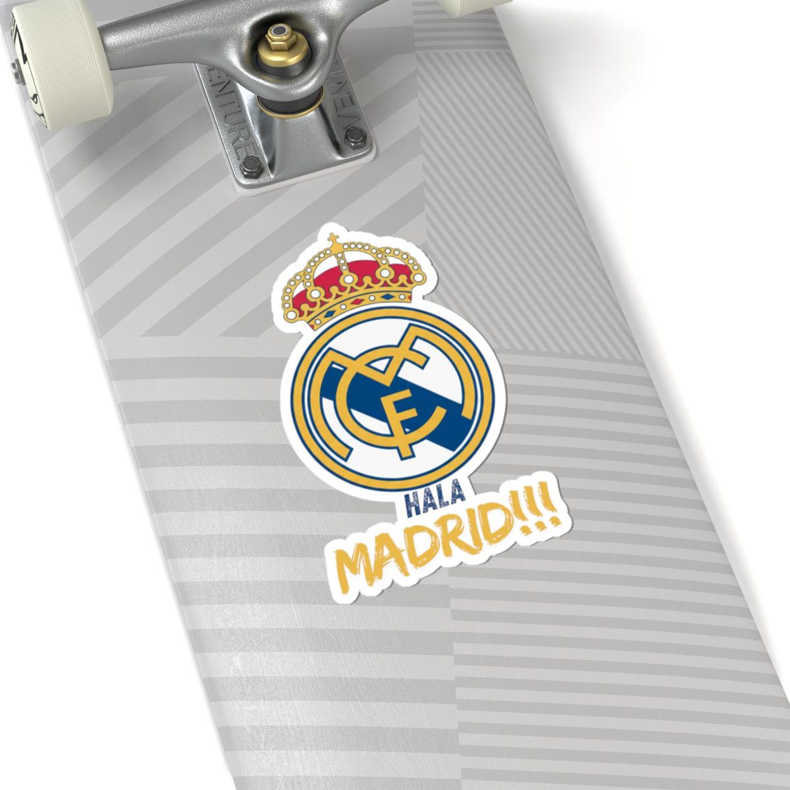 Real Madrid Crest Sticker | HALA MADRID! Vinyl Decal - Etsy