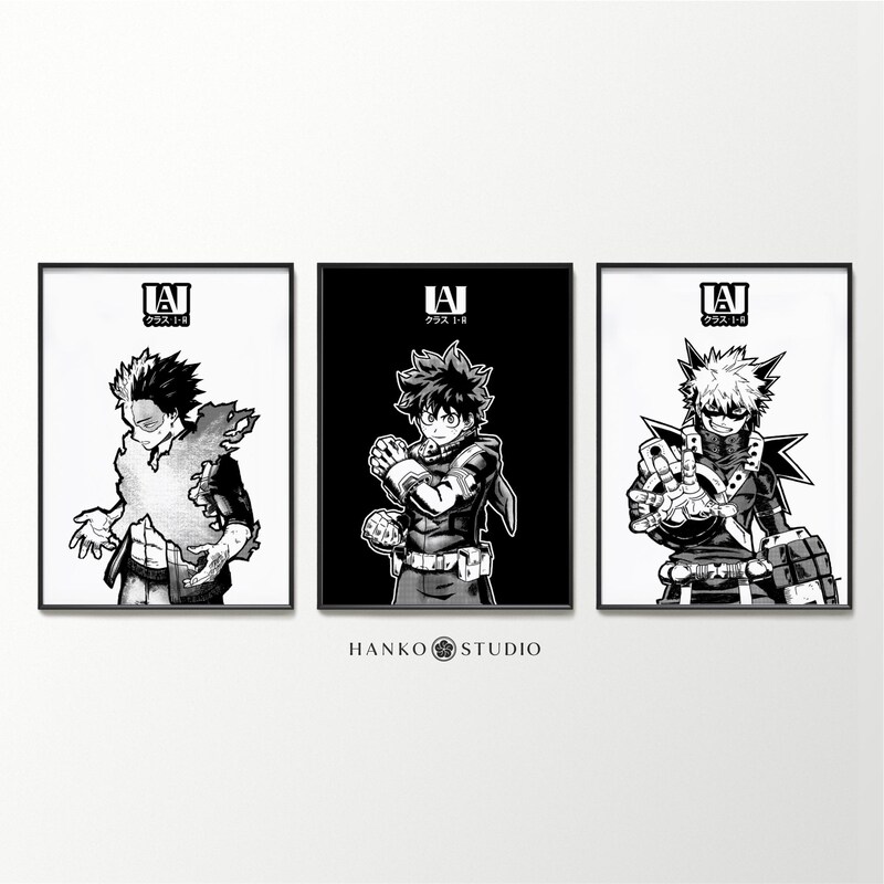 Mha Posters - Etsy