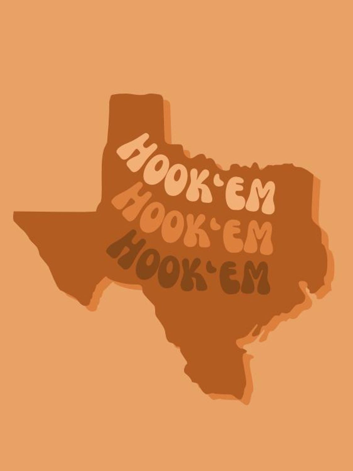 UT Austin Wall Art Aesthetic | University of Texas Decor | UT Dorm ...